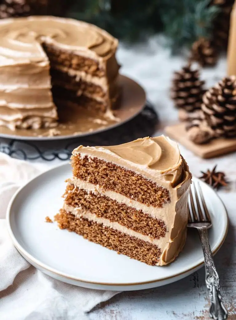 Homemade Spice Cake With Caramel Icing - Dessert Hungry