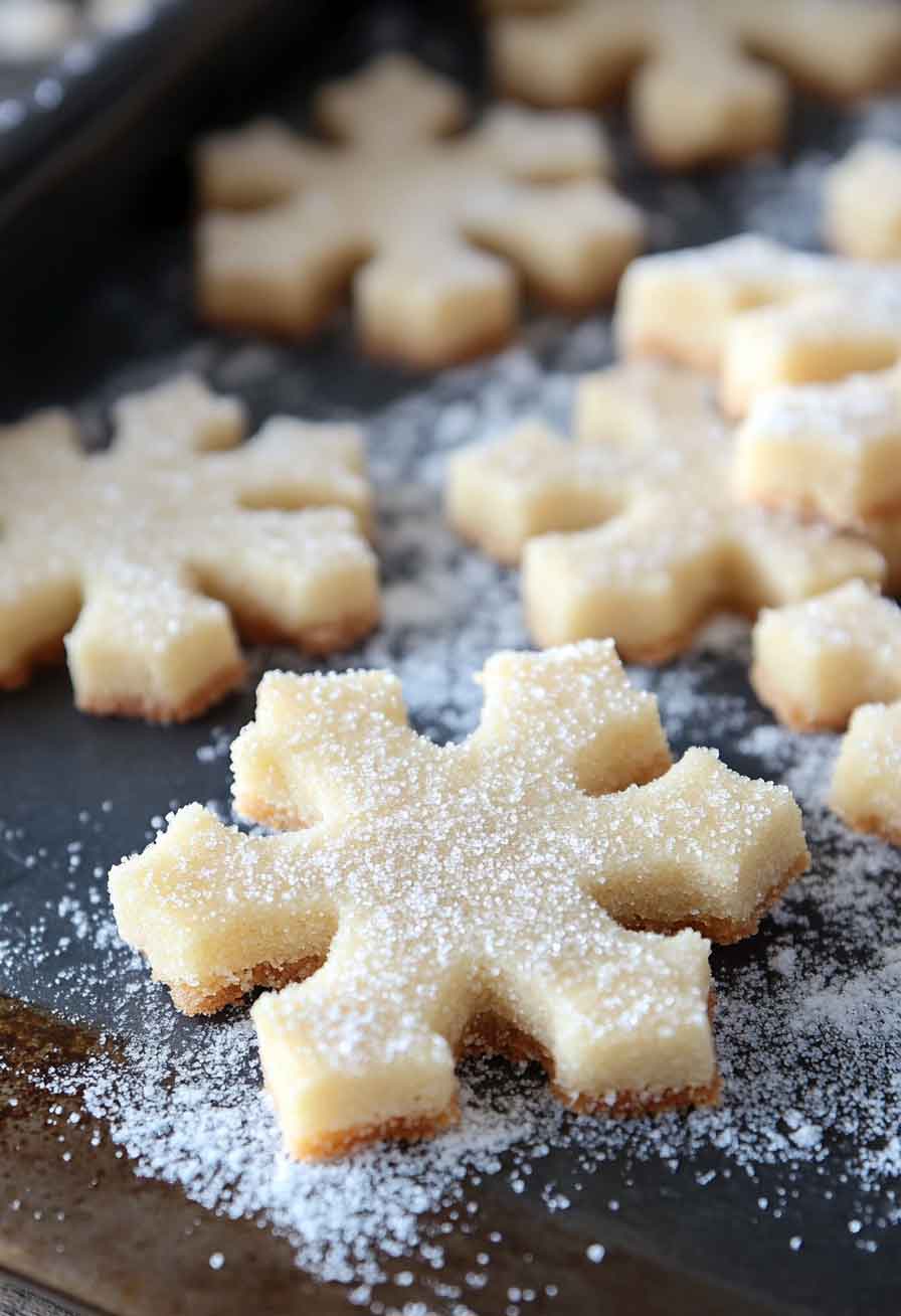Irish Butter Shortbread Cookies - Dessert Hungry