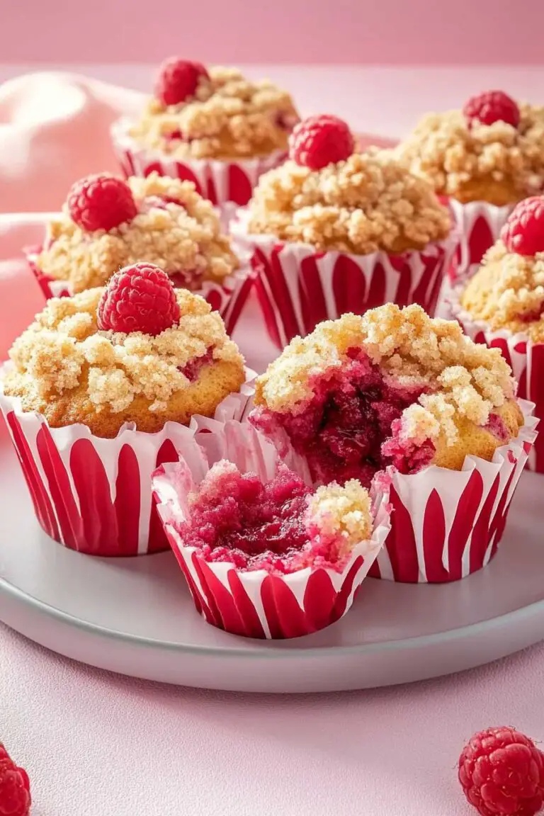 Lemon Raspberry Streusel Muffins – Easy, Fresh, and Bakery-Style ...