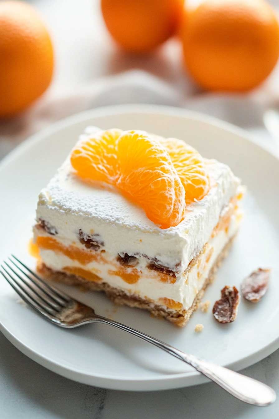 Mandarin Orange Angel Food Cake: A Heavenly Citrus Delight - Dessert Hungry