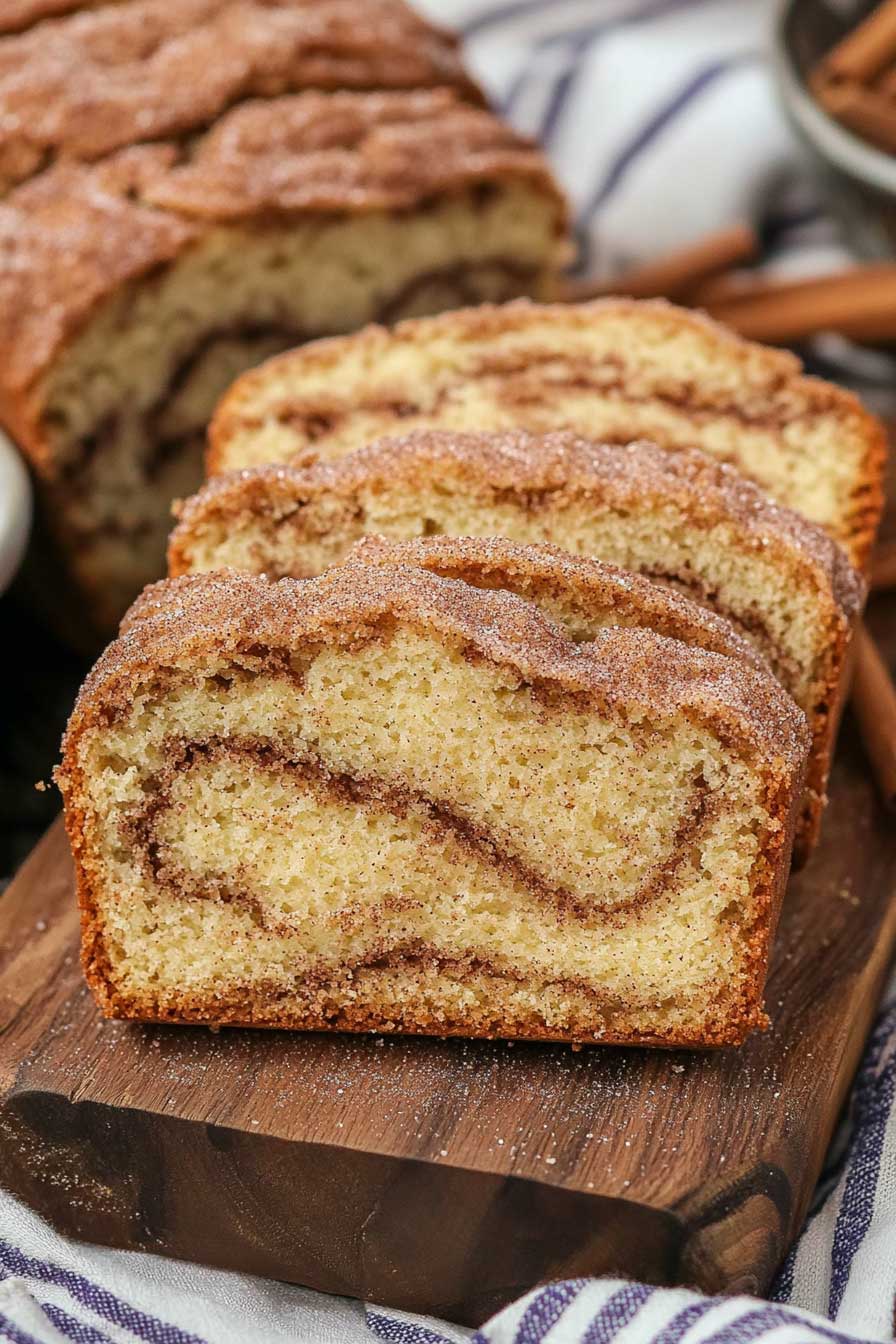 Homemade Snickerdoodle Bread Recipe - Dessert Hungry