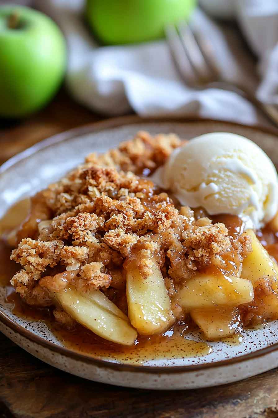 Apple Crumble - Dessert Hungry