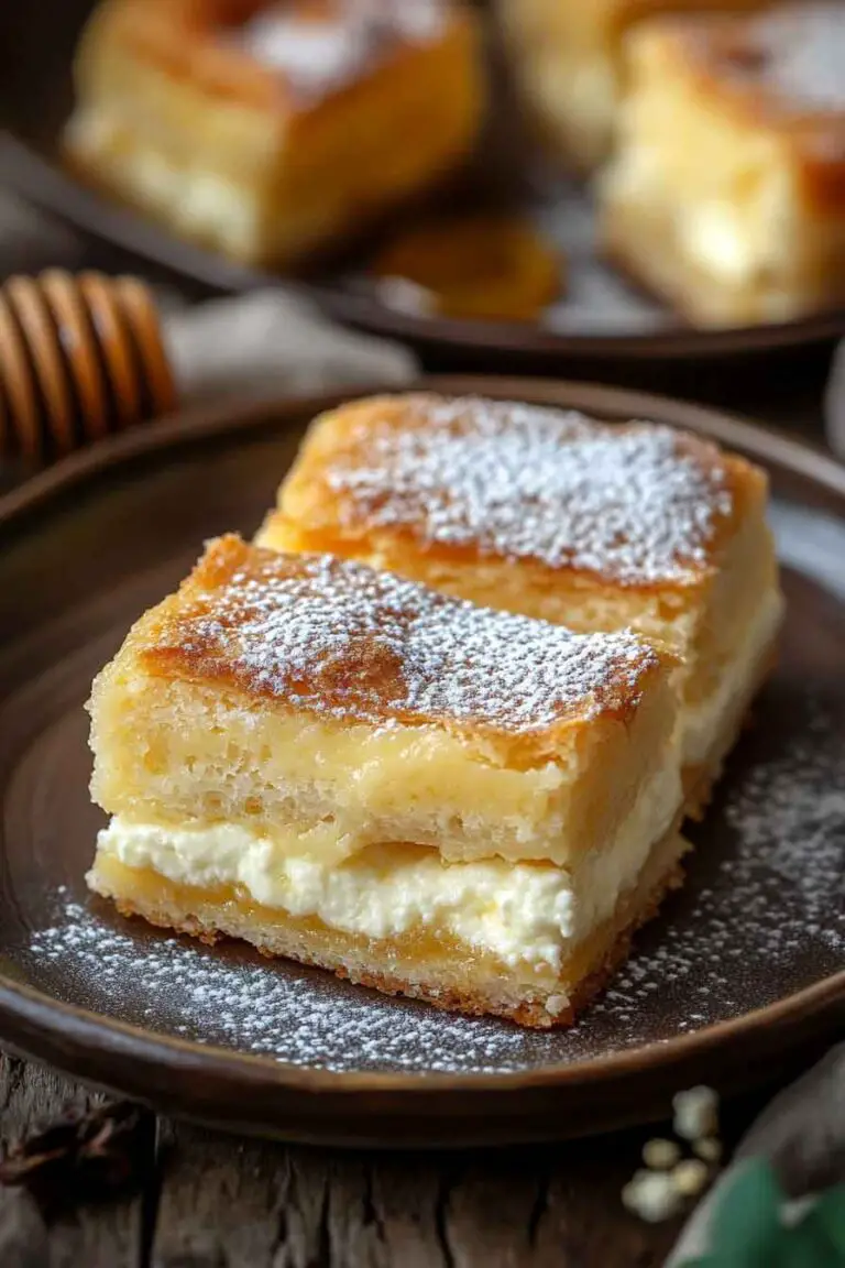 Crescent Cheesecake Bars Recipe – Easy and Creamy Dessert Dessert Hungry