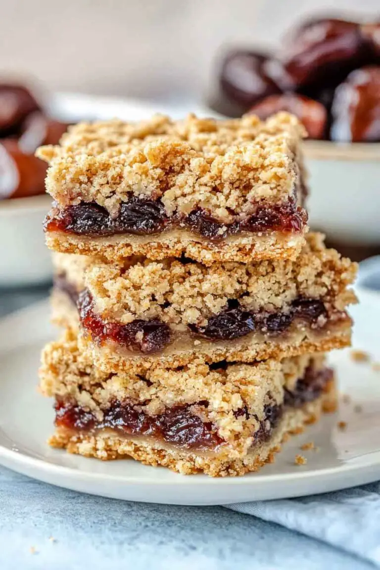 Homemade Fig Bars – Soft, Chewy & Better Than Store-Bought Dessert Hungry