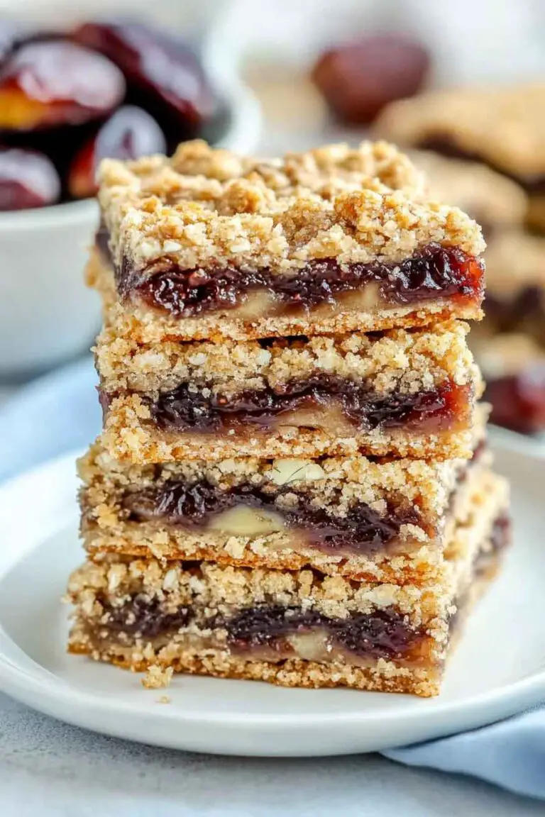 Homemade Fig Bars – Soft, Chewy & Better Than Store-Bought Dessert Hungry