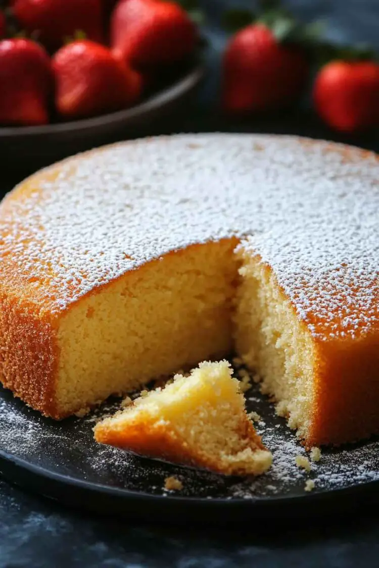 Italian Sponge Cake (Pan di Spagna) - Dessert Hungry