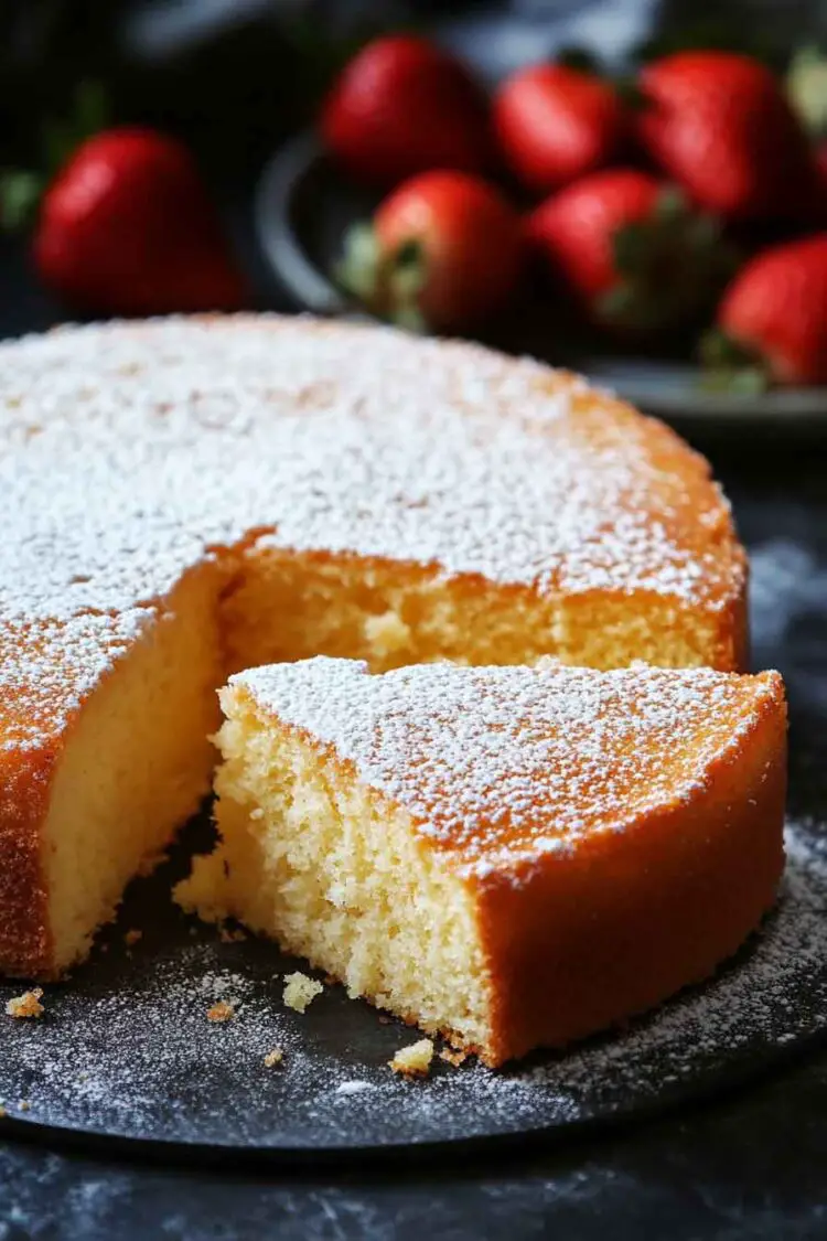 Italian Sponge Cake (Pan di Spagna) - Dessert Hungry