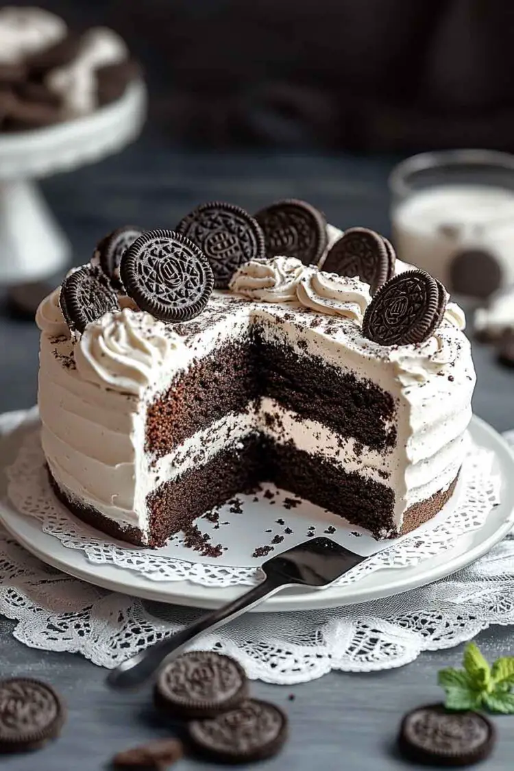 Oreo Cake Recipe - Dessert Hungry