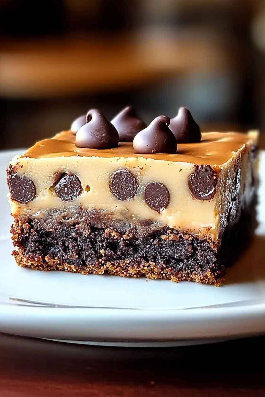 Brookie Layered Brownie Cookie Bars - Dessert Hungry