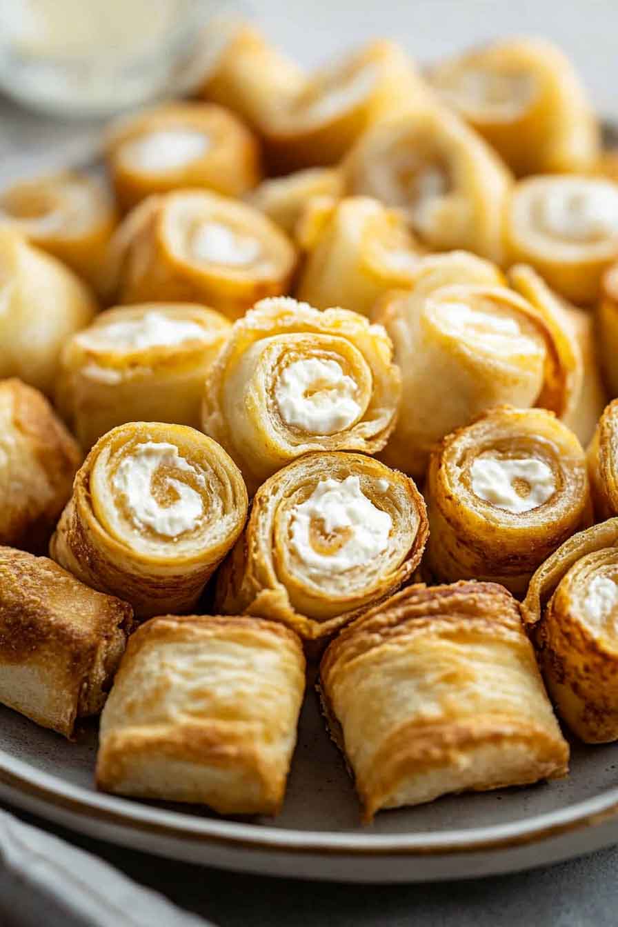 Cream Cheese Tortilla Bites - Dessert Hungry