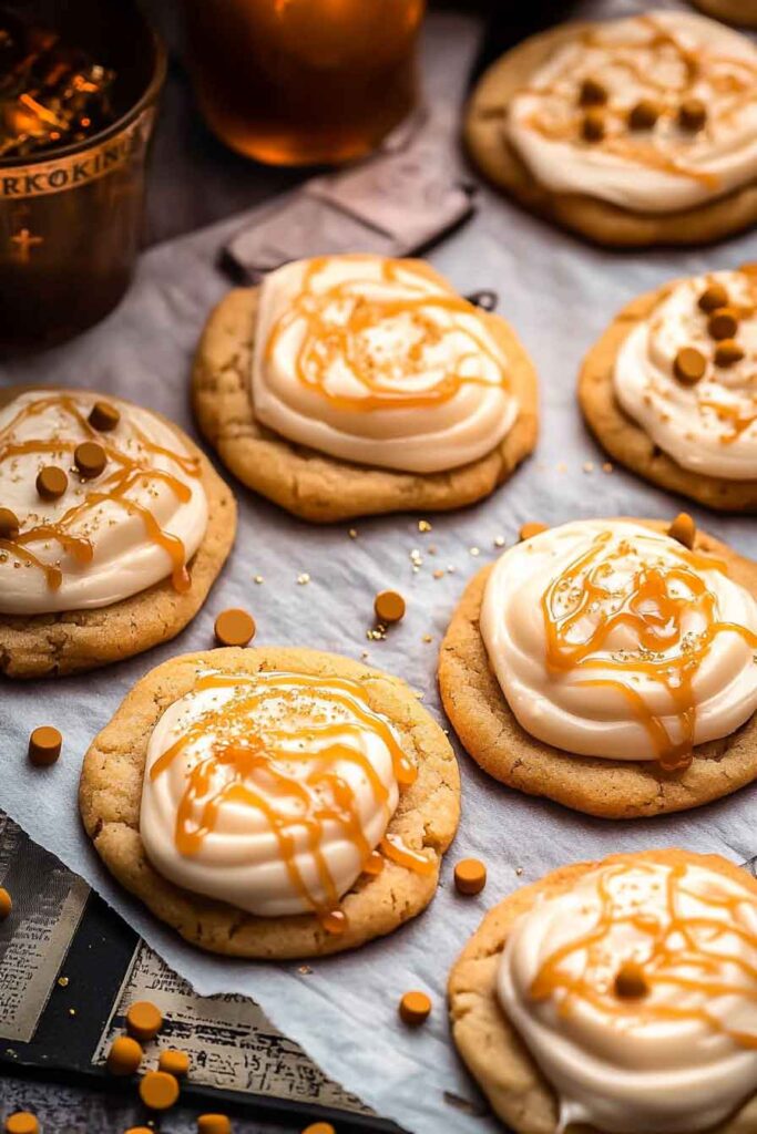 Harry Potter Butterbeer Cookies - Dessert Hungry