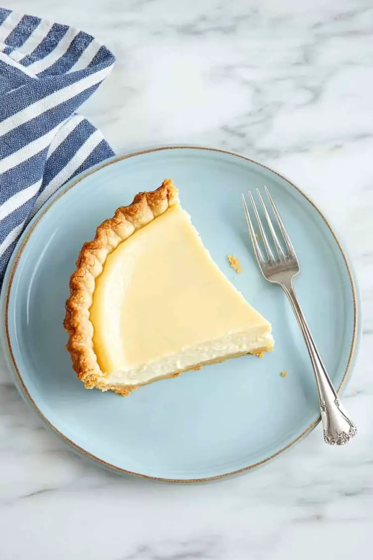 Indiana Sugar Cream Pie - Dessert Hungry