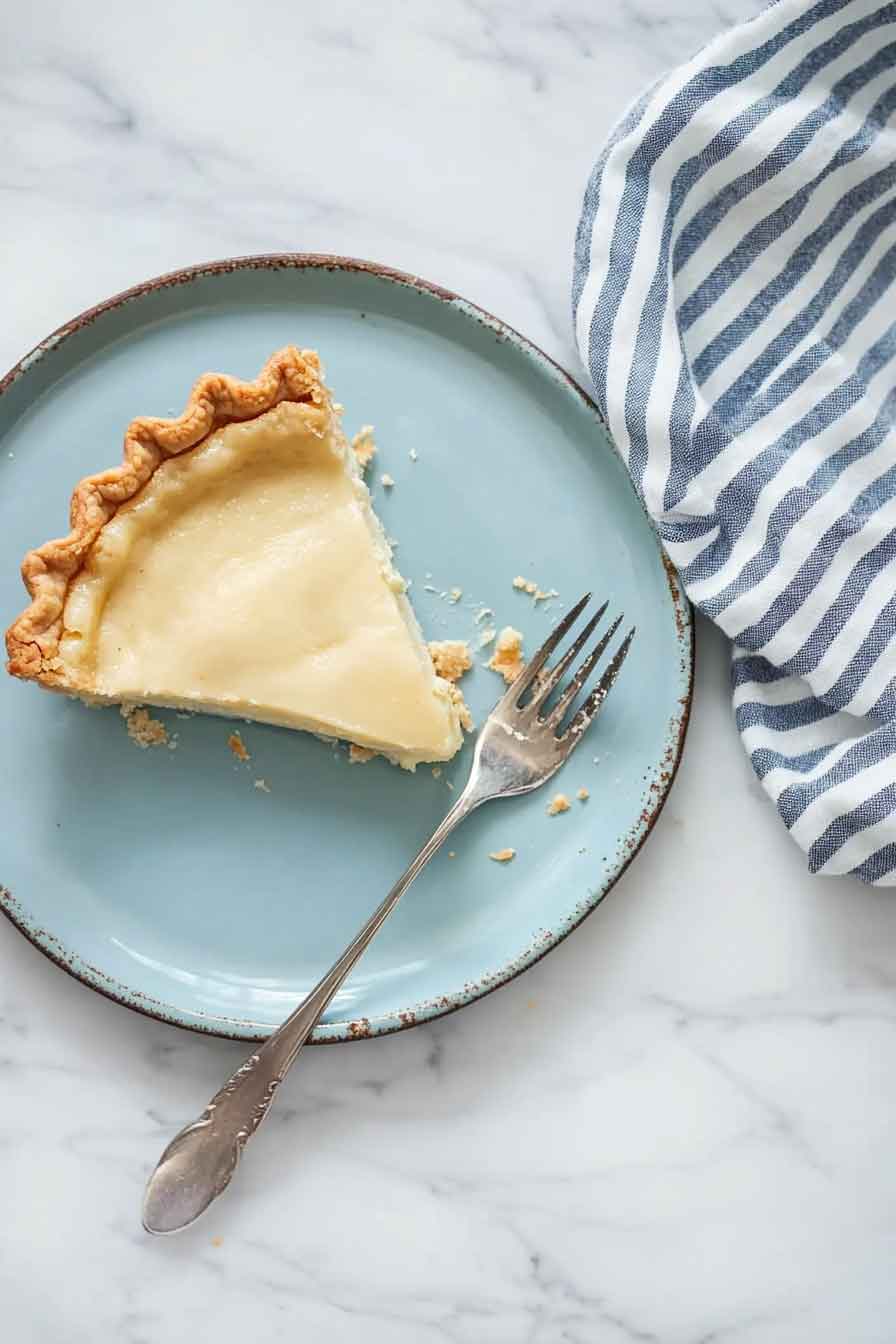 Indiana Sugar Cream Pie - Dessert Hungry