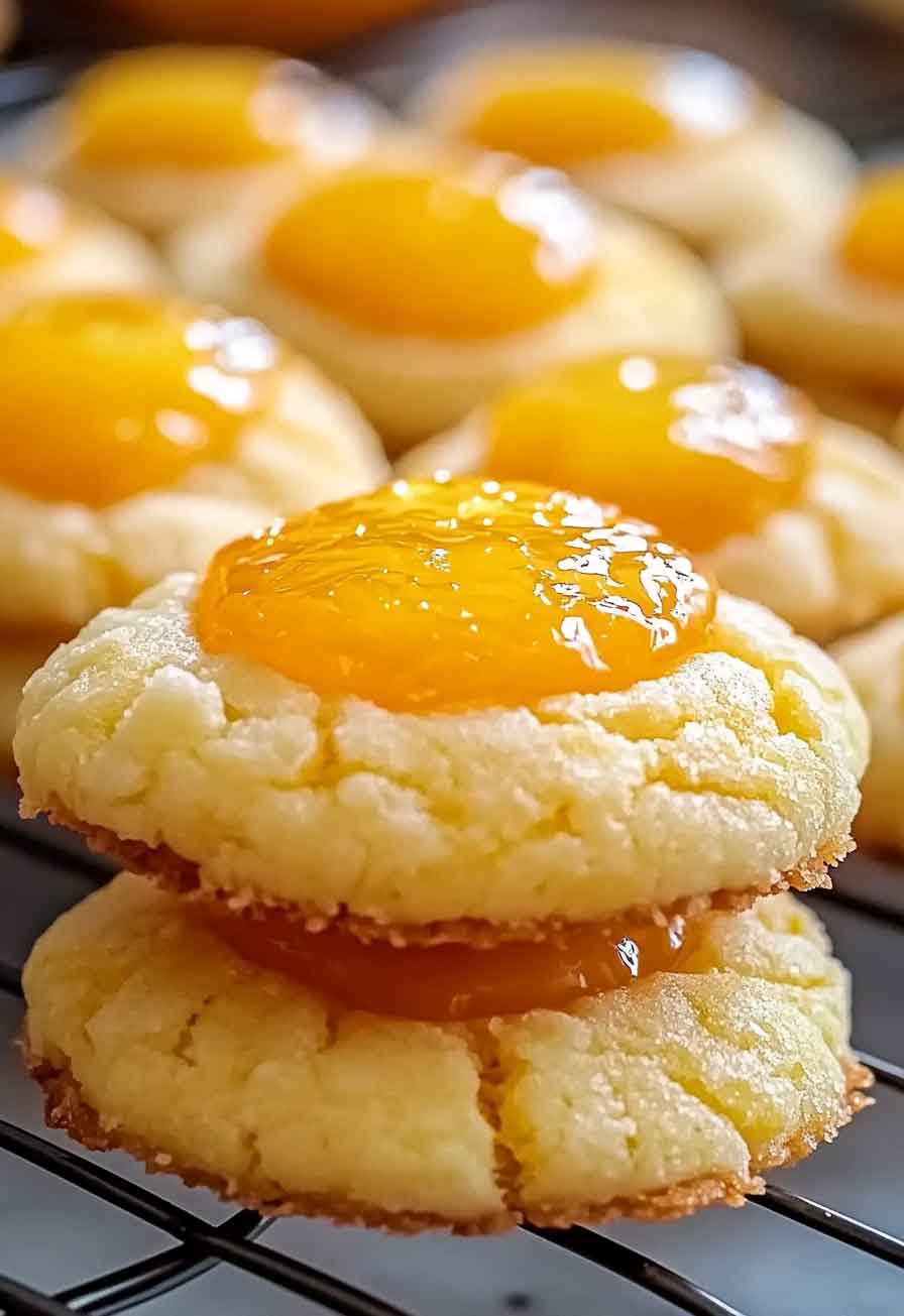 Soft Citrusy Orange Cookies - Dessert Hungry