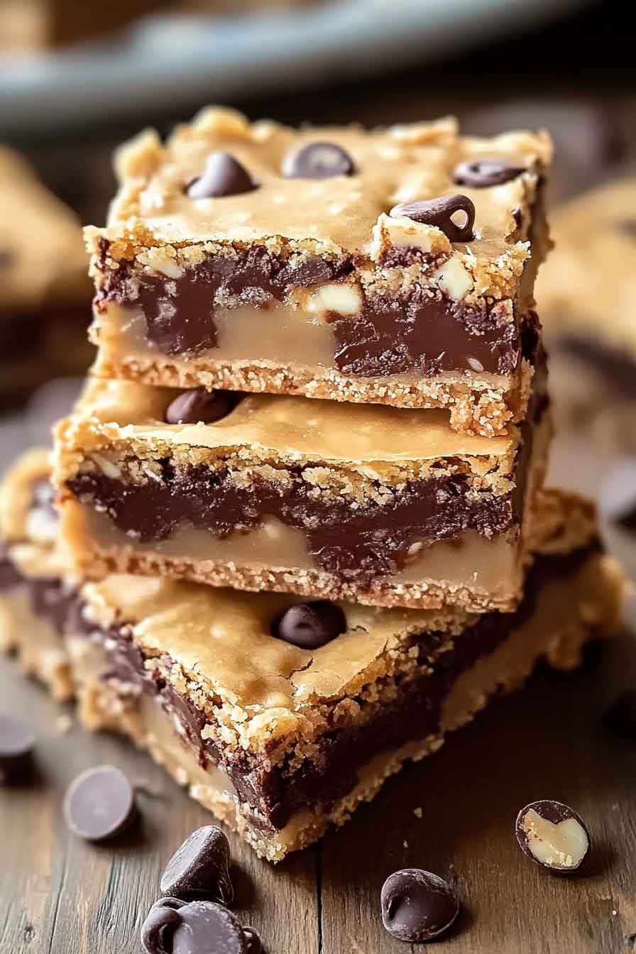 Billion Dollar Cookie Bars - Dessert Hungry