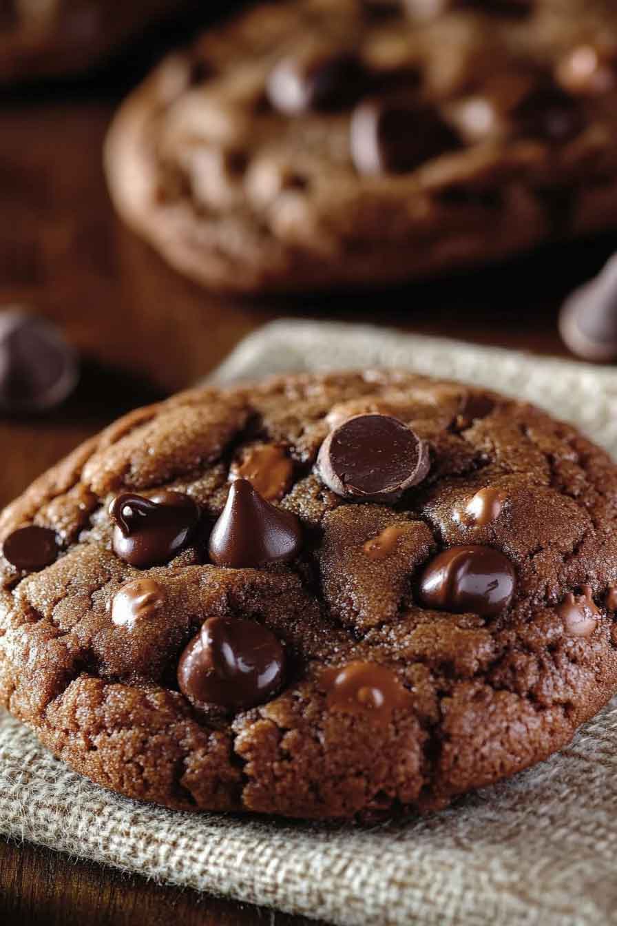 Double Chocolate Dream Cookies - Dessert Hungry