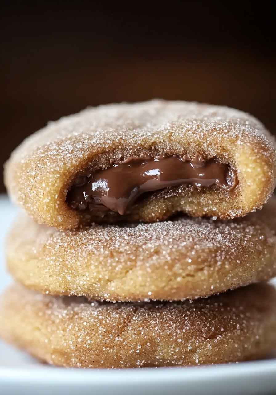 Cinnamon Sugar Churro Cookies - Dessert Hungry