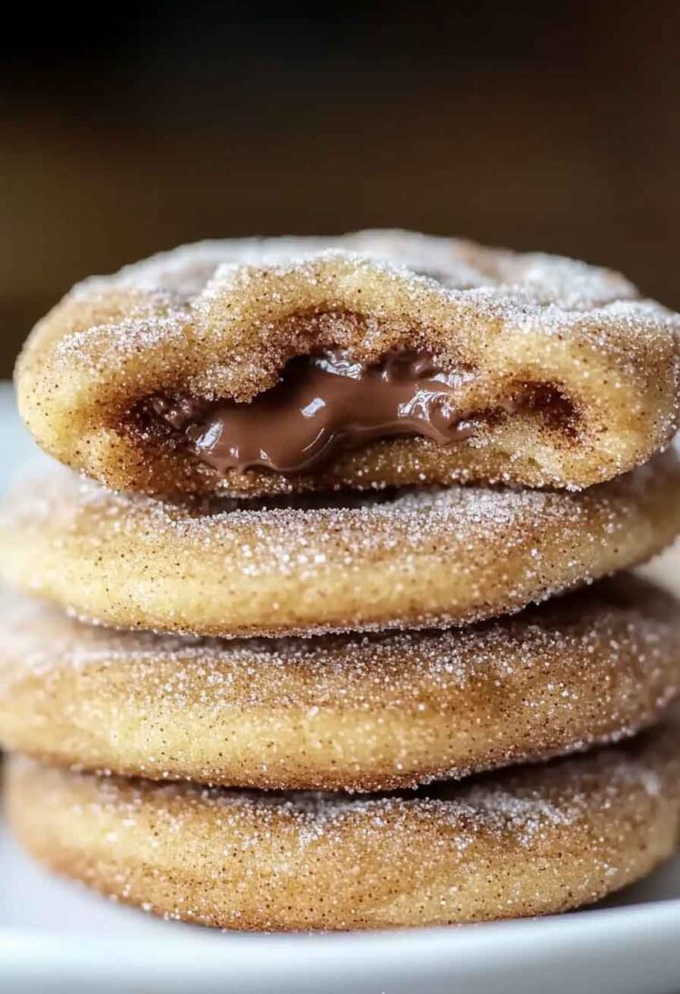 Cinnamon Sugar Churro Cookies - Dessert Hungry