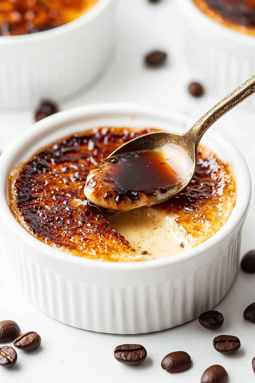 Coffee Crème Brûlée - Dessert Hungry